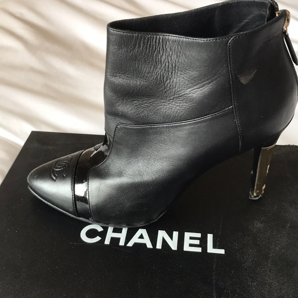 CHANEL | Shoes | Chanel Booties | Poshmark